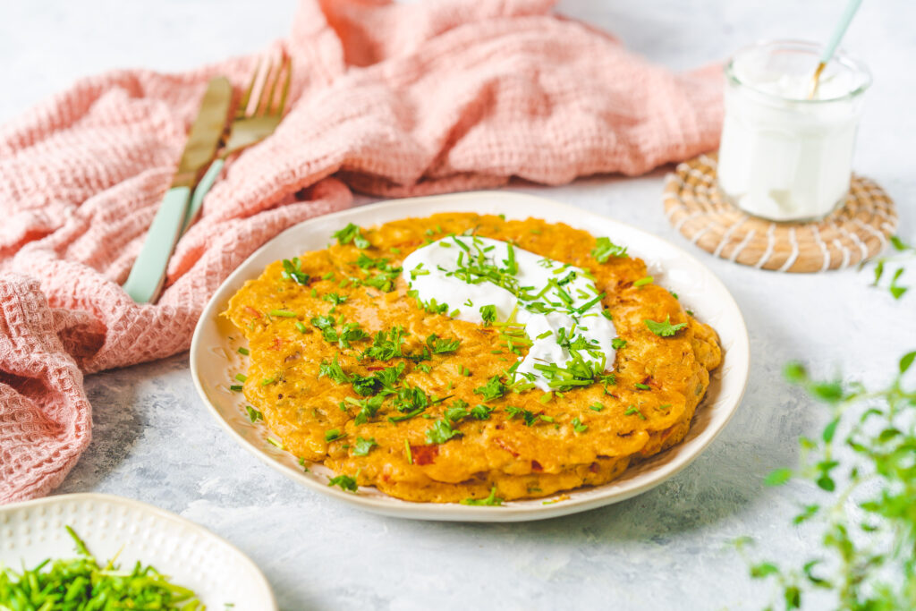 Kikerhernejahust omlett - Toitumisnõustaja+